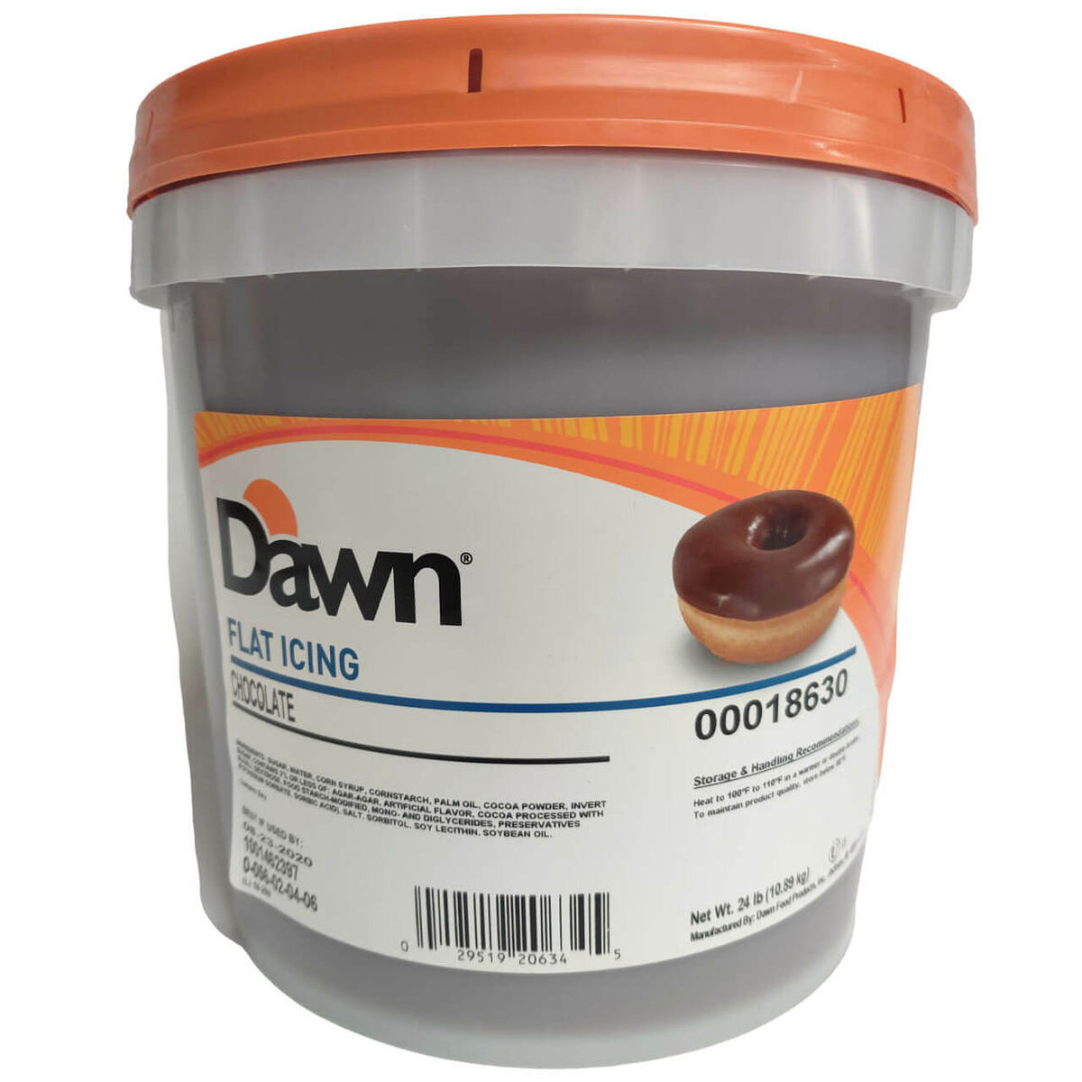 Dawn Flat Icing Chocolate 24lb – Bake Supply Plus